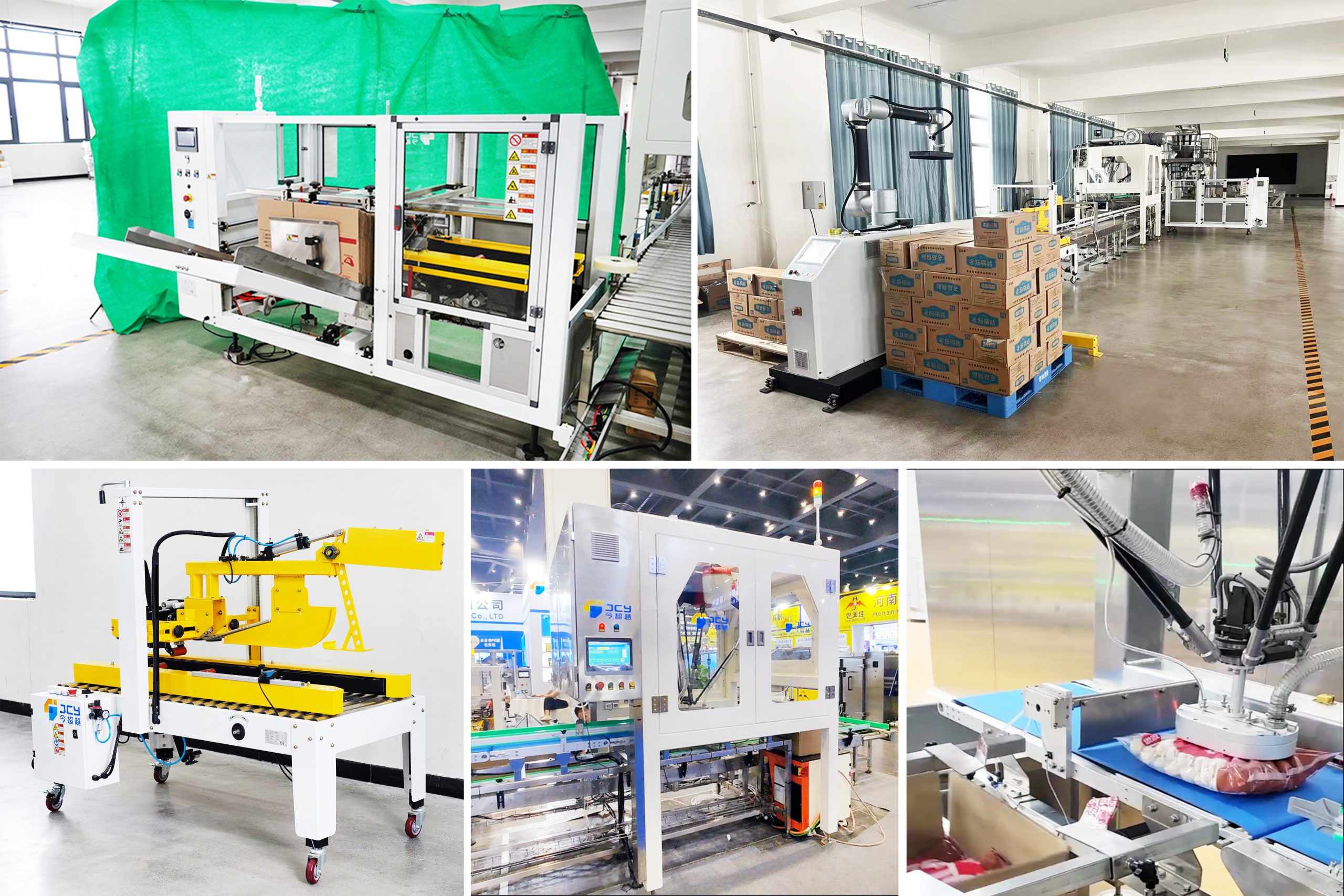 Automatic Robot Carton Packer Production Line—Completely Replaces ...